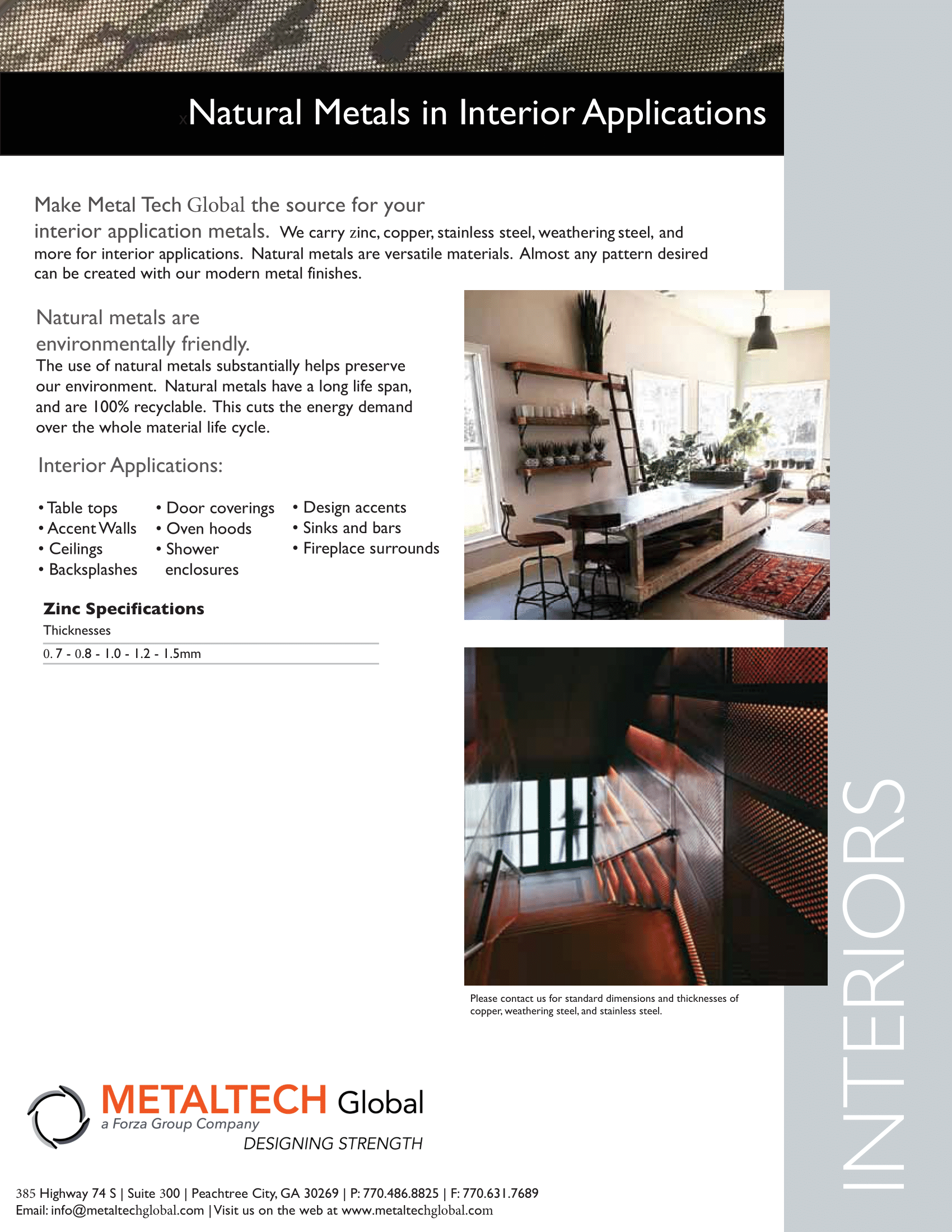 Interior Design - MetalTech Global